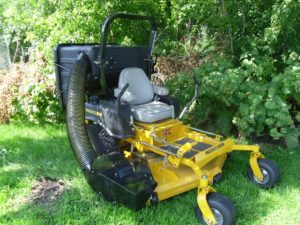 Hustler Bagger - Lawn and Leaf Vacuum | Grass Bagger | Protero Inc