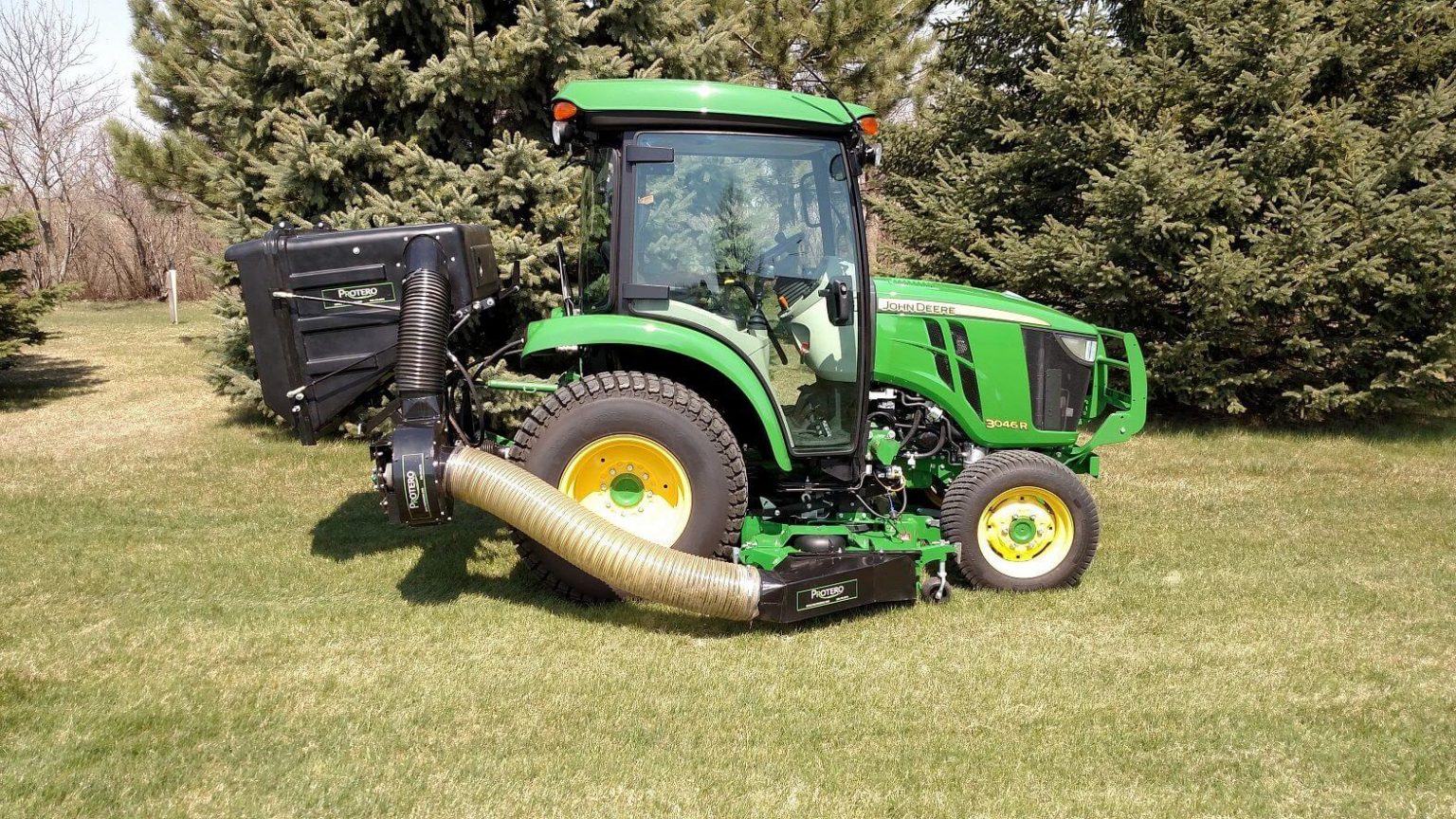 Exmark Bagger - Lawn and Leaf Vacuum | Grass Bagger | Protero Inc