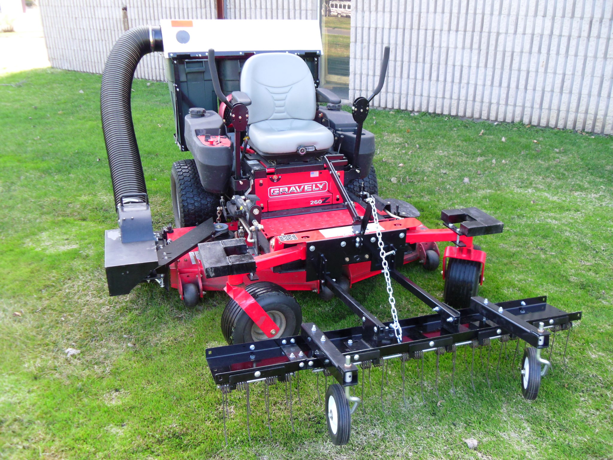 Gravely Bagger - Lawn and Leaf Vacuum | Grass Bagger | Protero Inc