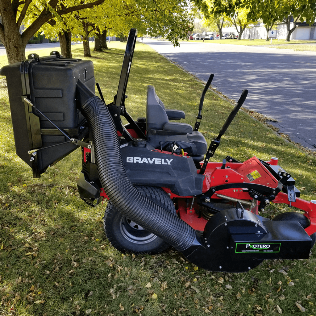 Gravely Bagger - Lawn and Leaf Vacuum | Grass Bagger | Protero Inc